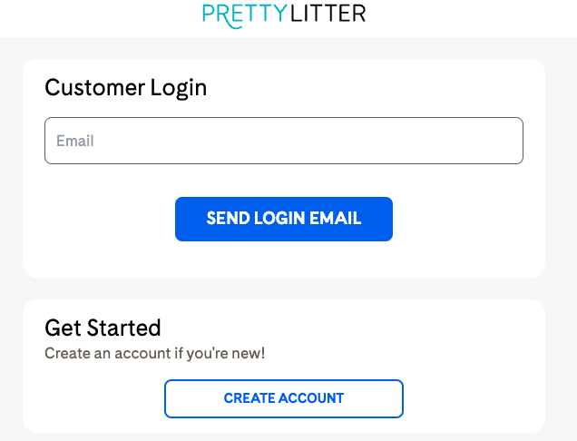 How Do I Login To My Account? – Help | PrettyLitter
